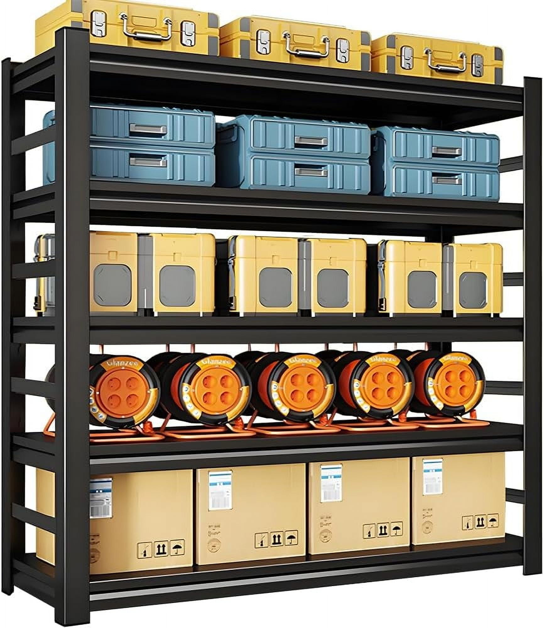 Sturdy Garage Shelving, Multifunctional Thickened Garage Storage ...