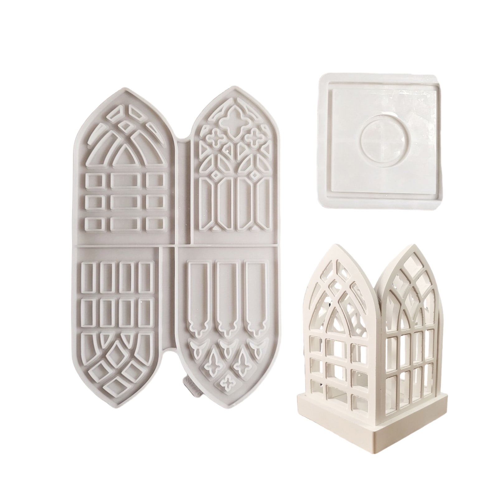 Sturdy Gothics Styles Silicone Mold Set Accessory for Creating Gothics ...