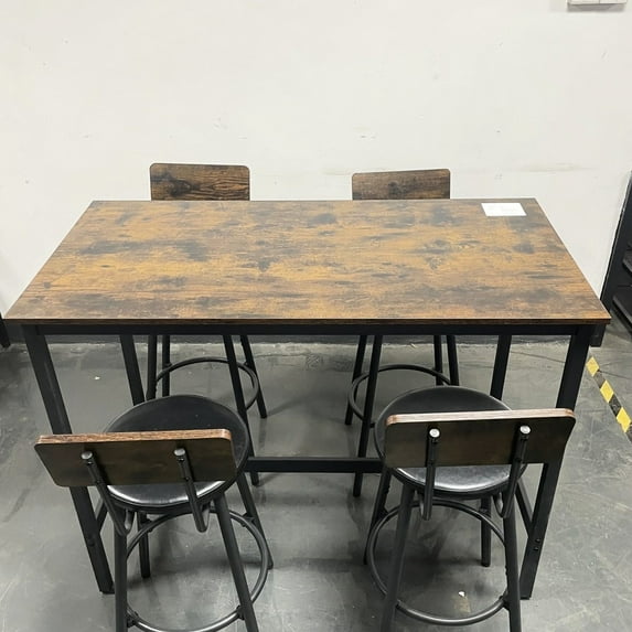Sturdy Iron Frame and High - quality Particle Board | Work, Dine, and ...