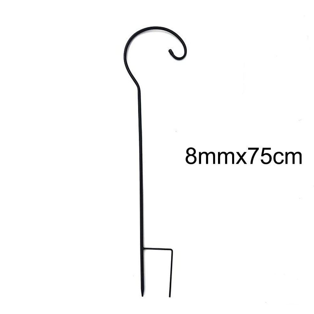Sturdy Iron Garden Shepherd Hook for Lantern and Birdbath Hanging ...