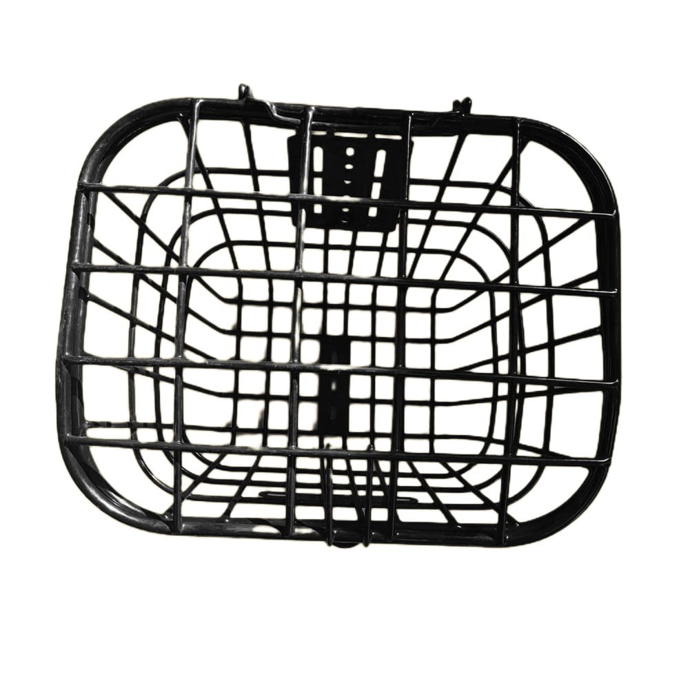 Sturdy Iron Wire Bike Basket with Cover for Folding and E Bikes Storage - Walmart.com