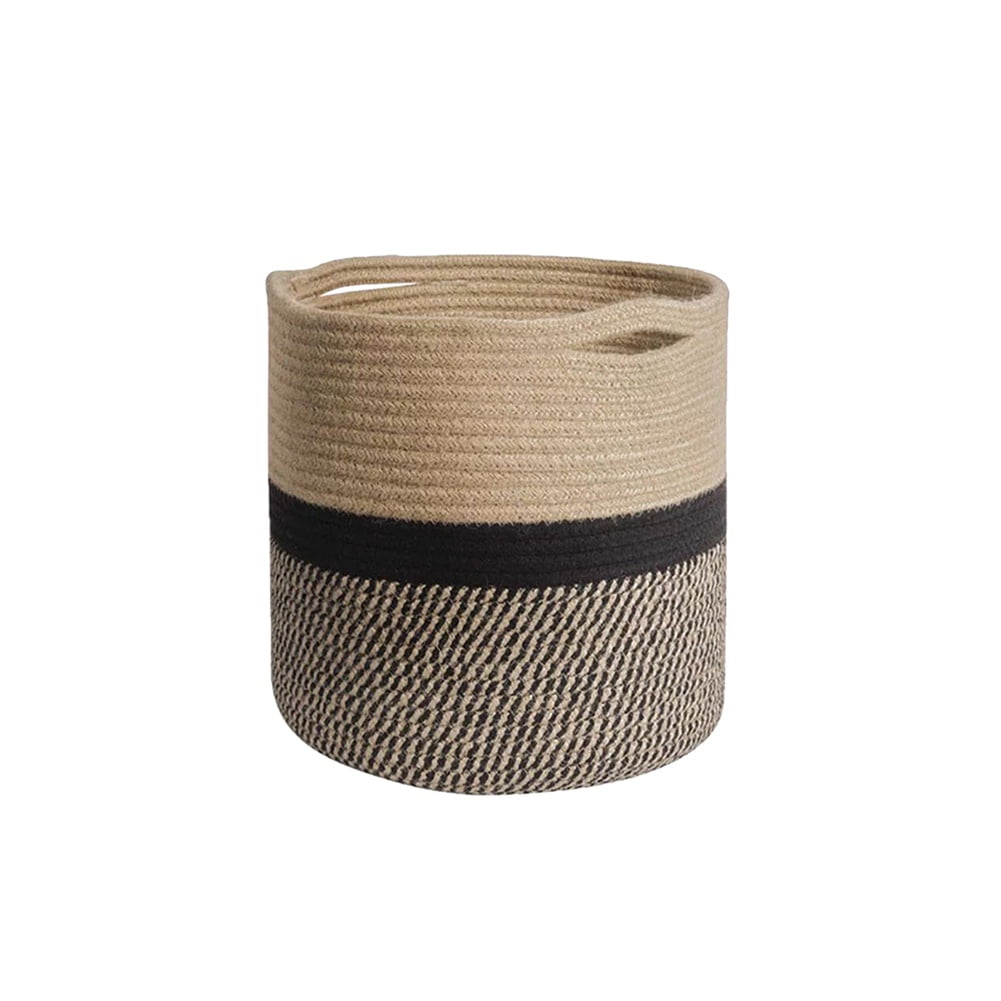 Sturdy Jute Rope Plant Basket Modern Woven Basket for 7.87" Flower Pot ...