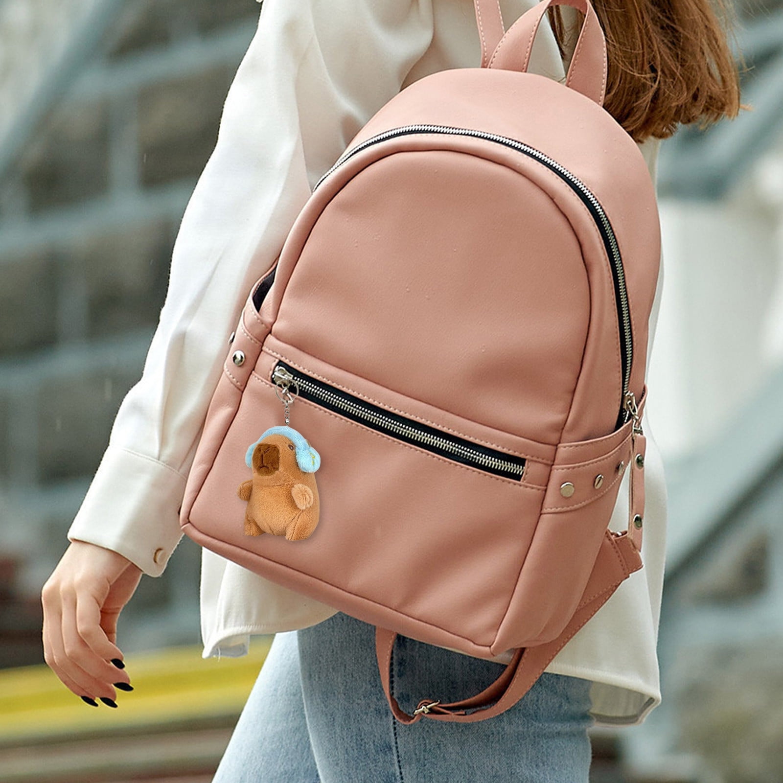 Sturdy Keychains with Capybaras Detachable Accessory for ...