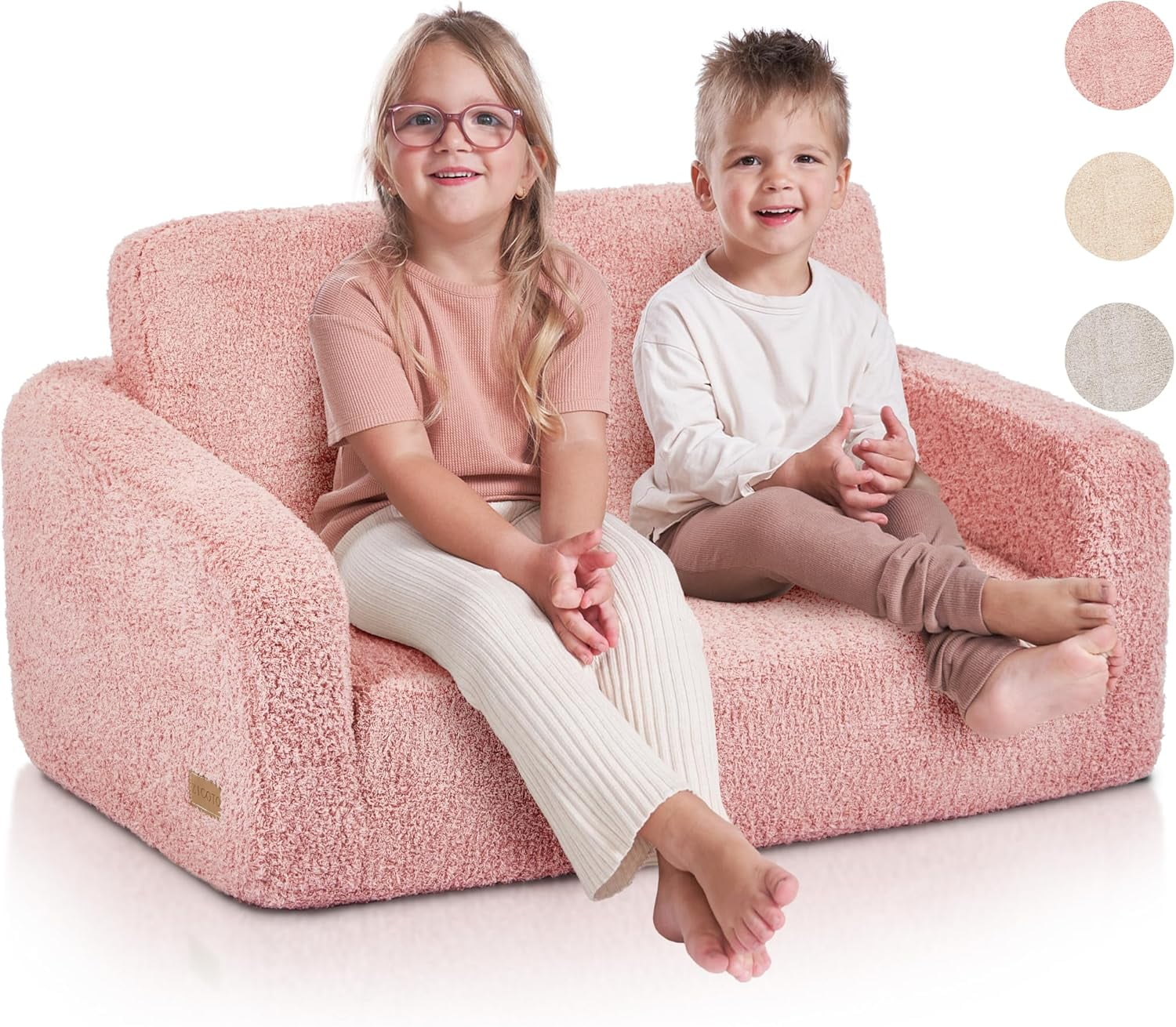 Sturdy Kids Couch and Chair for Fun Play Time or Comfy Lounging - The ...