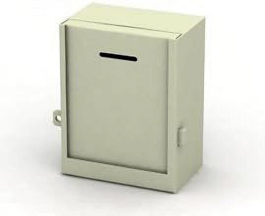 Sturdy Lockable Wall-Mounting charity Donation collection Box Heavy ...