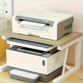 Sturdy Metal Desktop Printer Stand - Space-Saving Storage Rack for Home ...