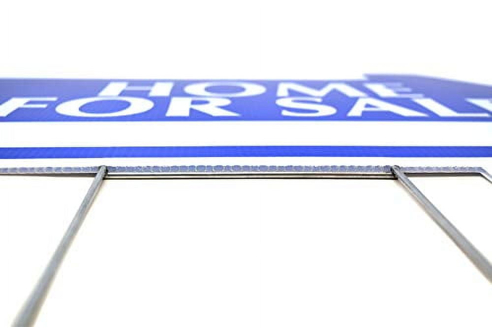 Sturdy Metal Wire Step Stake for Yard Signs - 10 x 24 inch H Frame Wire ...