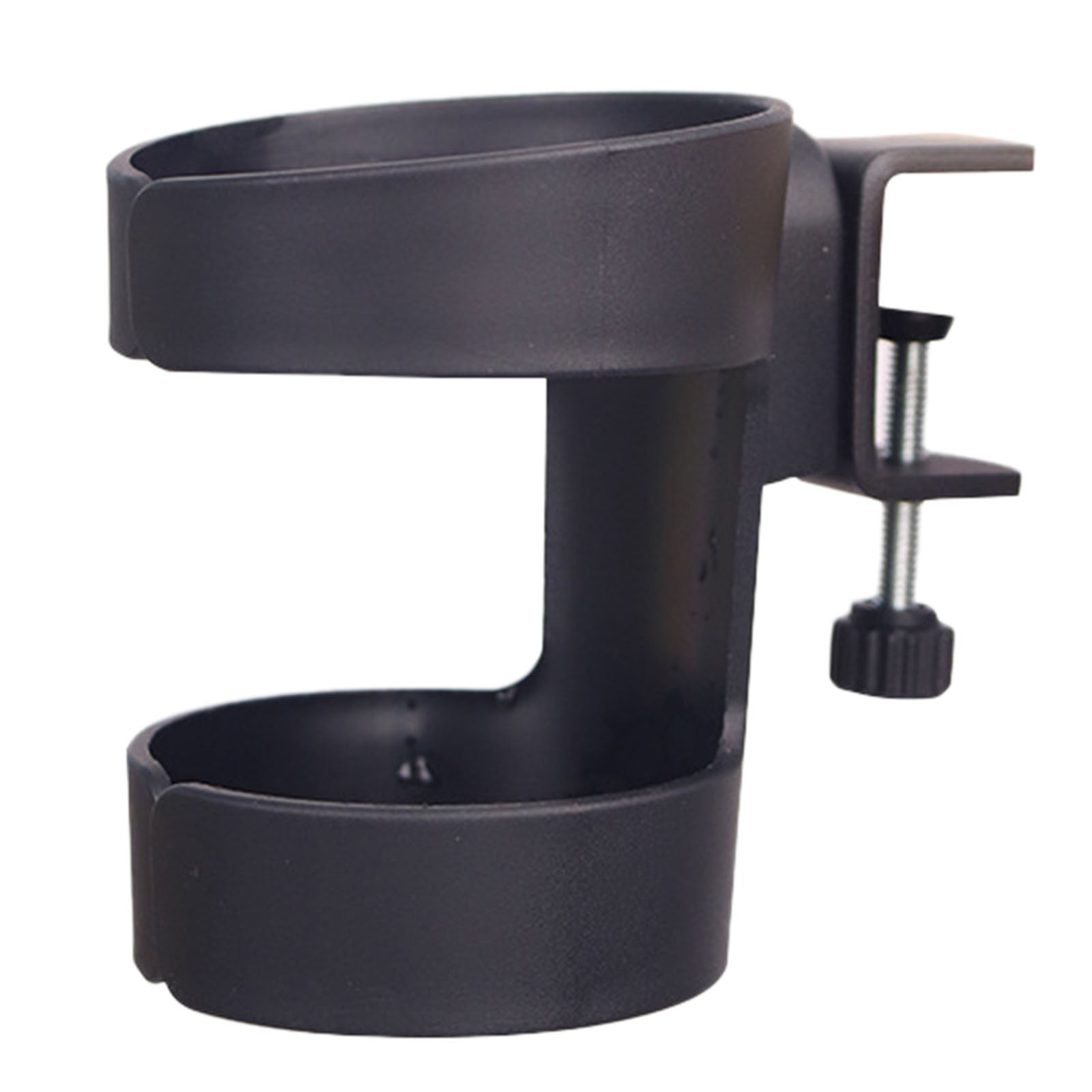 Sturdy No Drill Table Edge Cup Holder Organizer Adjustable Glass Rack ...