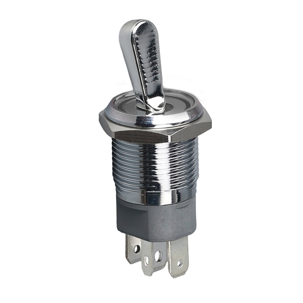 Sturdy Oxidized Metal Toggle Switches With Three Positions and Builts ...