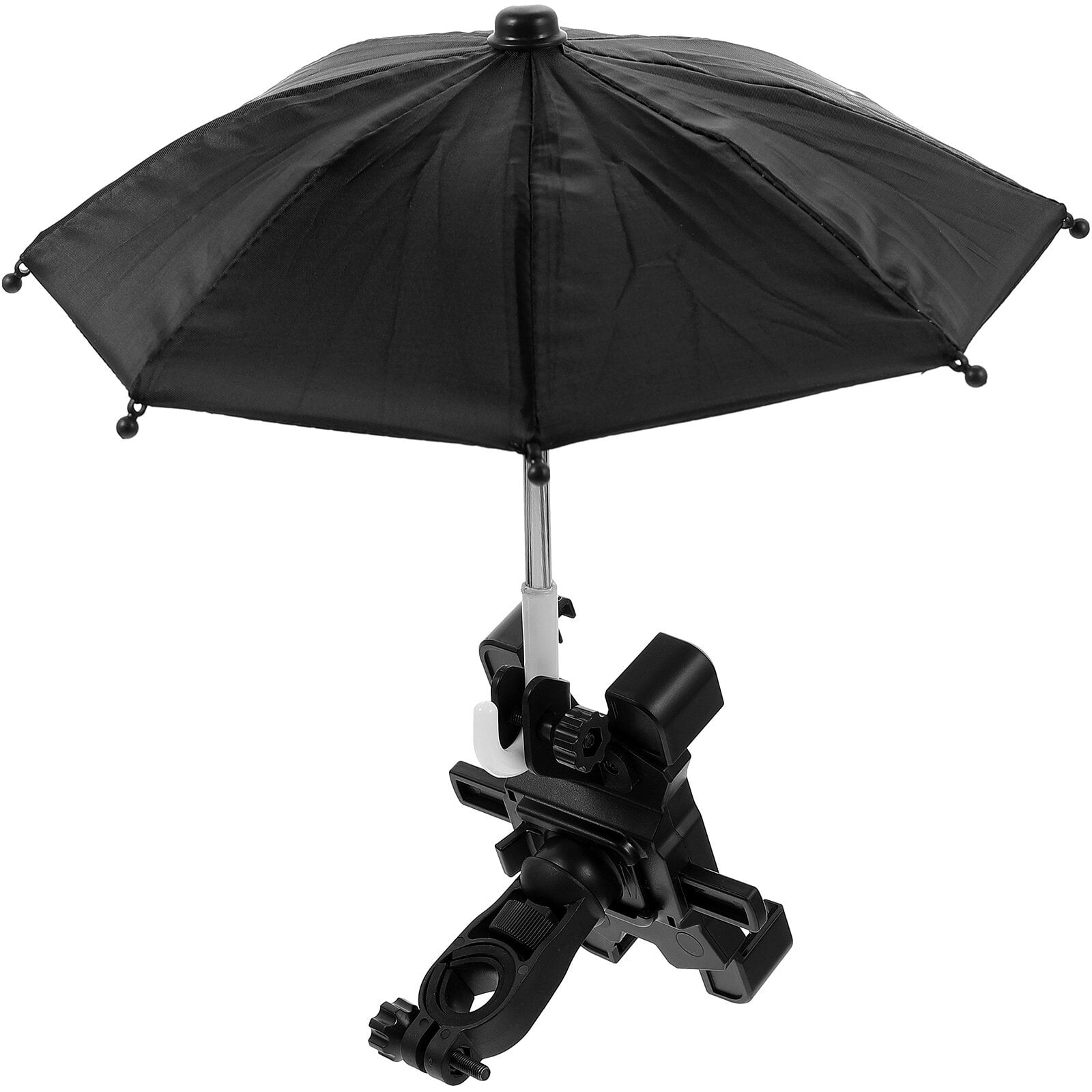 Sturdy Phone Holder Compact Rack Sun Shield Bike Stand Black - Walmart.com