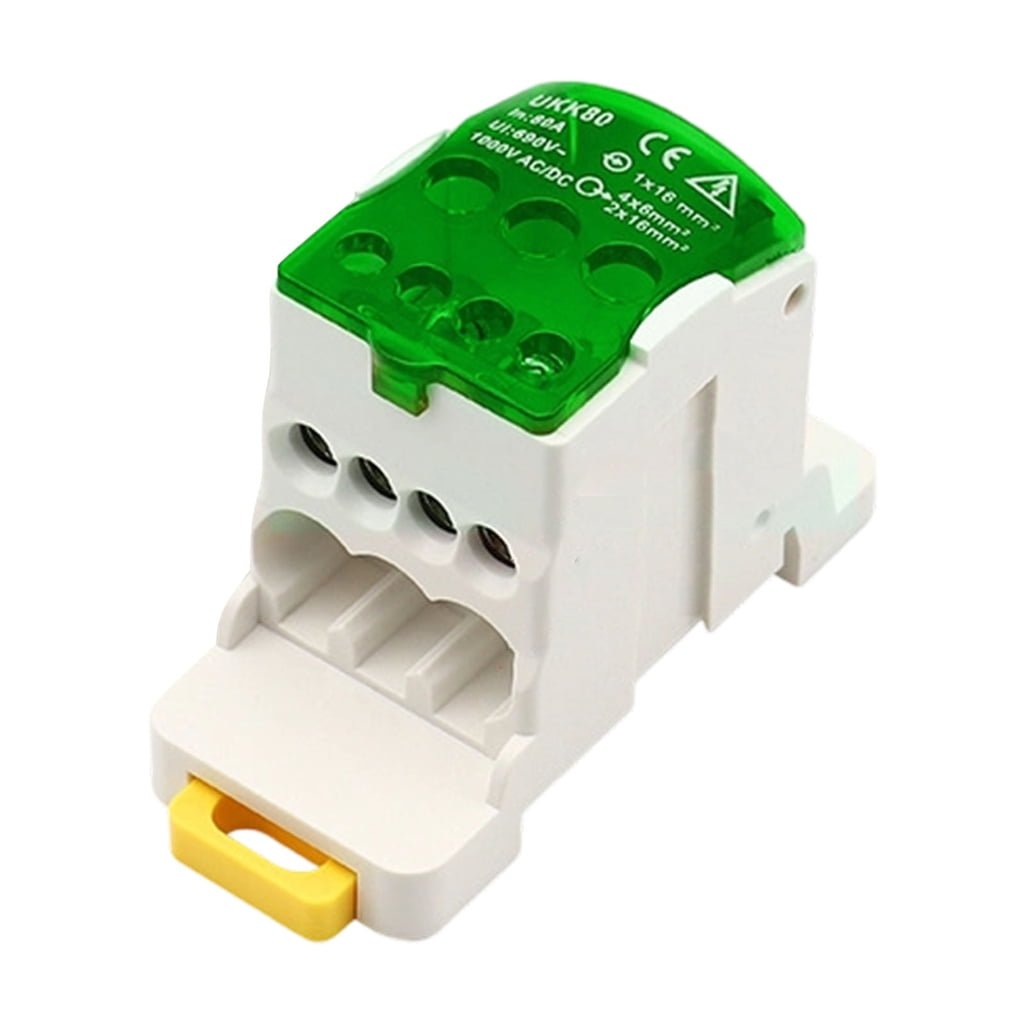 Sturdy Plastic 8 Port Distribution Panel for Rail Systems Enhances ...