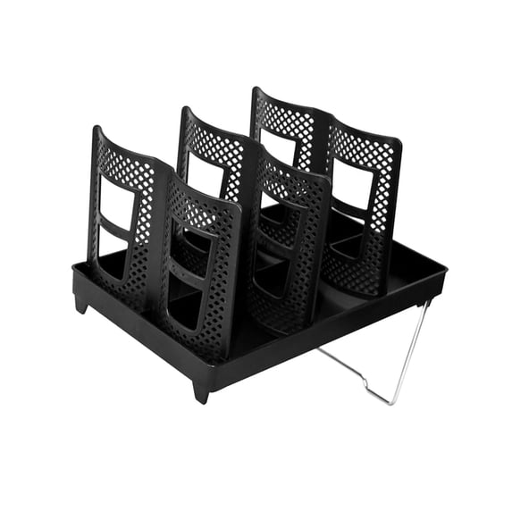 Sturdy Plastic Cup Holder with Multiple Slot Paper Station Organizers ...