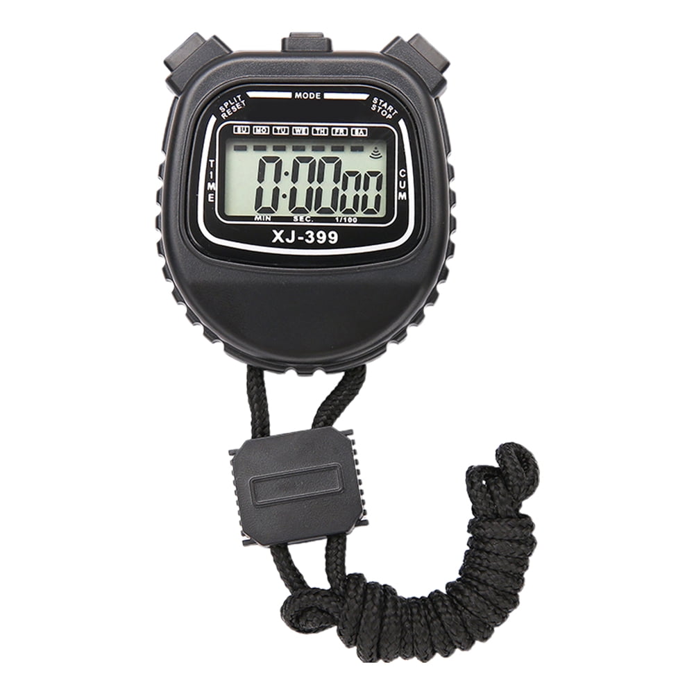 Sturdy Plastic Digital Sport Stopwatch, Waterproof Stopwatch Timer With ...