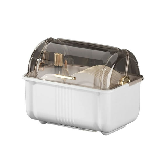 Sturdy Plastic Dish Drainer Rack Functional Kitchenwares Drainer Holder ...