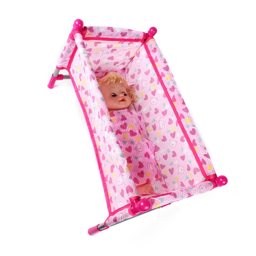 Sturdy Plastic Materials Doll Crib for Most Reborns Dolls with Iron ...