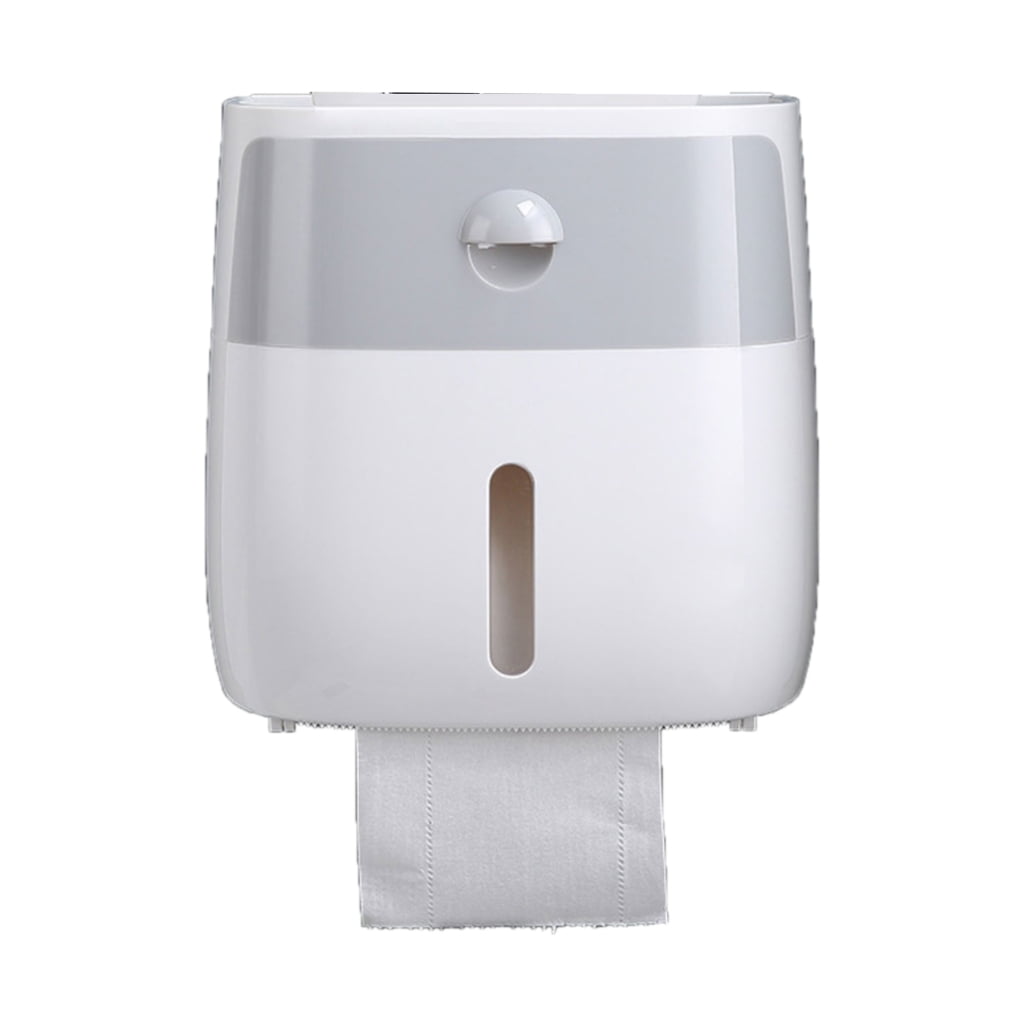 Sturdy Plastic Materials Toilet Paper Storage Box With Integrated Phone ...