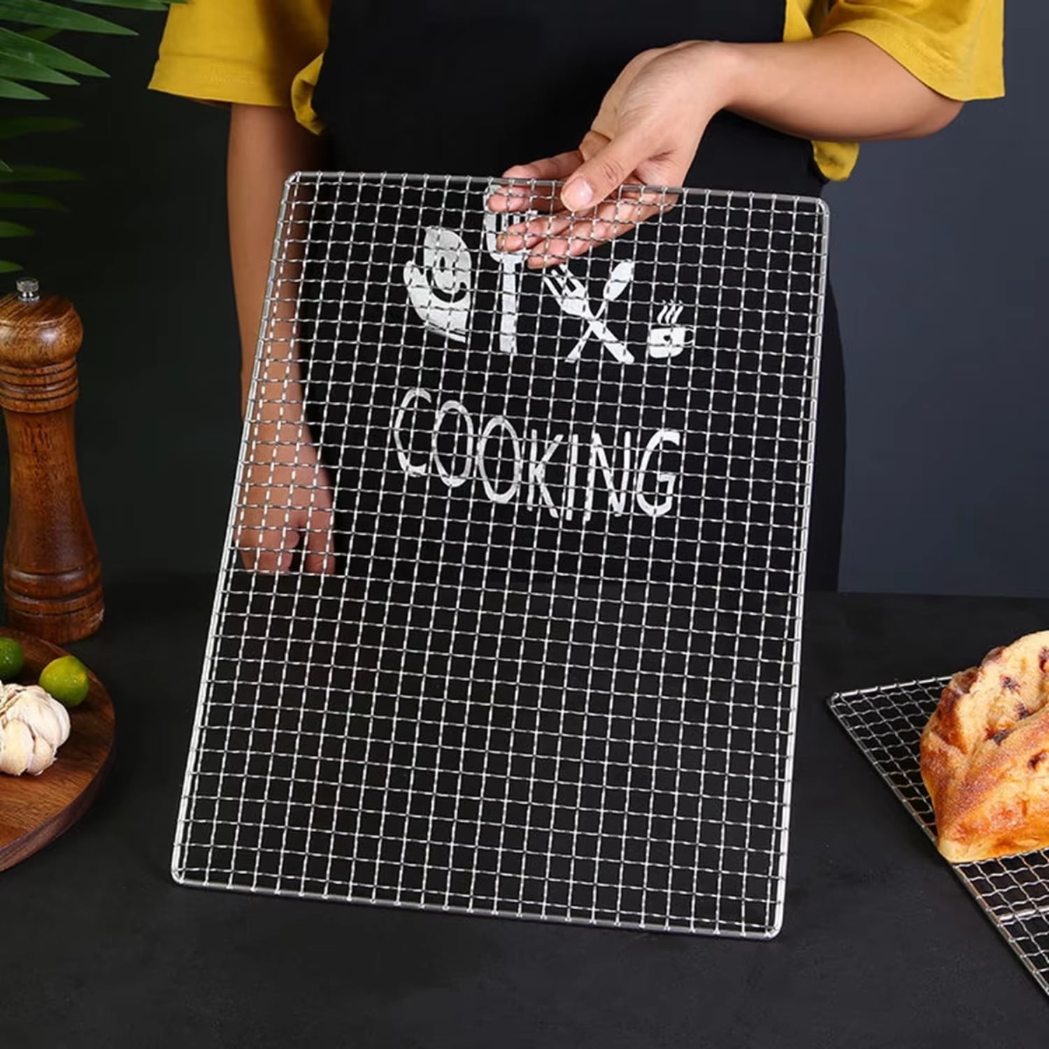 Sturdy Rectangular BBQ Grills Made of Premium 304 Stainless Steel ...