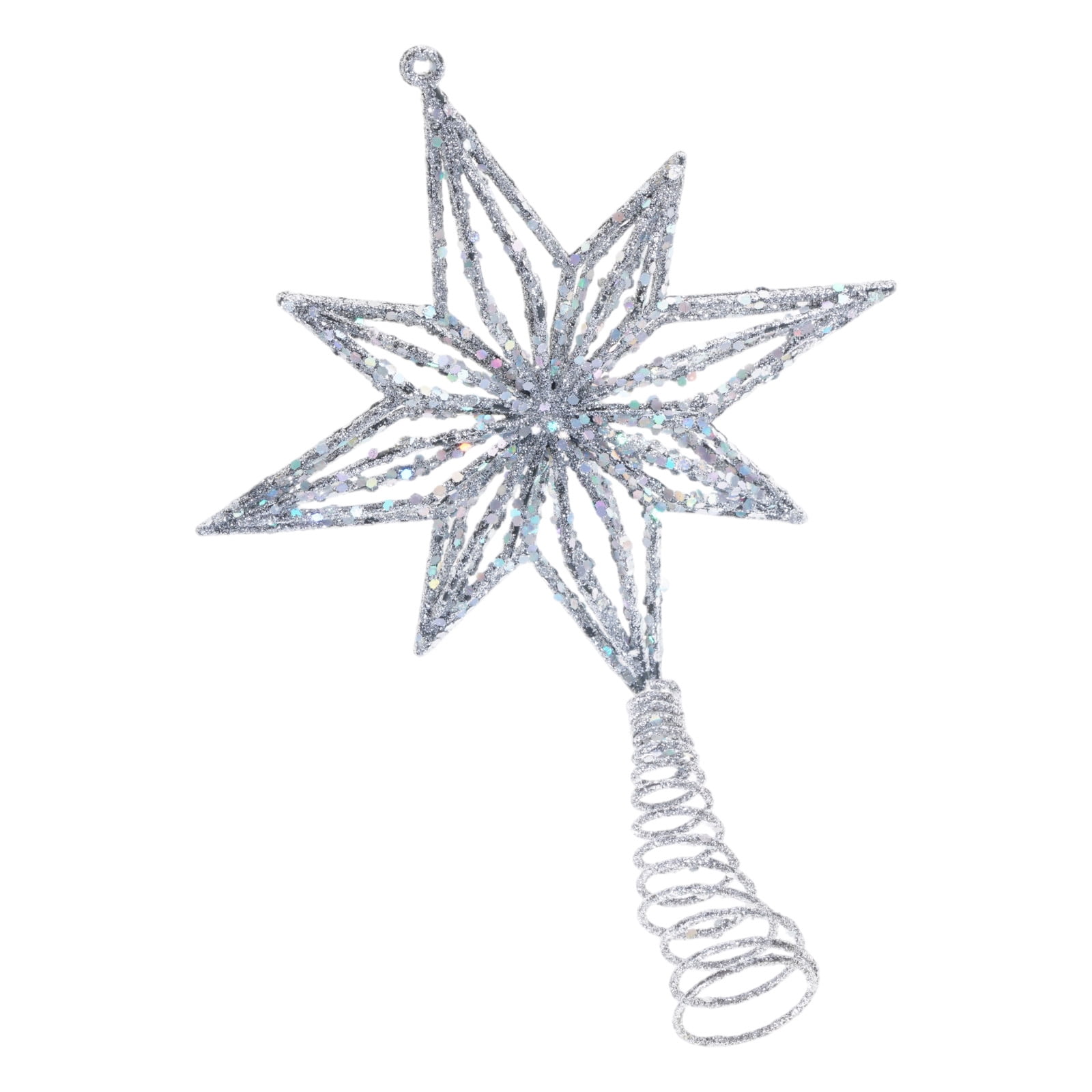 Sturdy Recyclable Metal Stars Tree Toppers Holiday Decoration Resistant ...