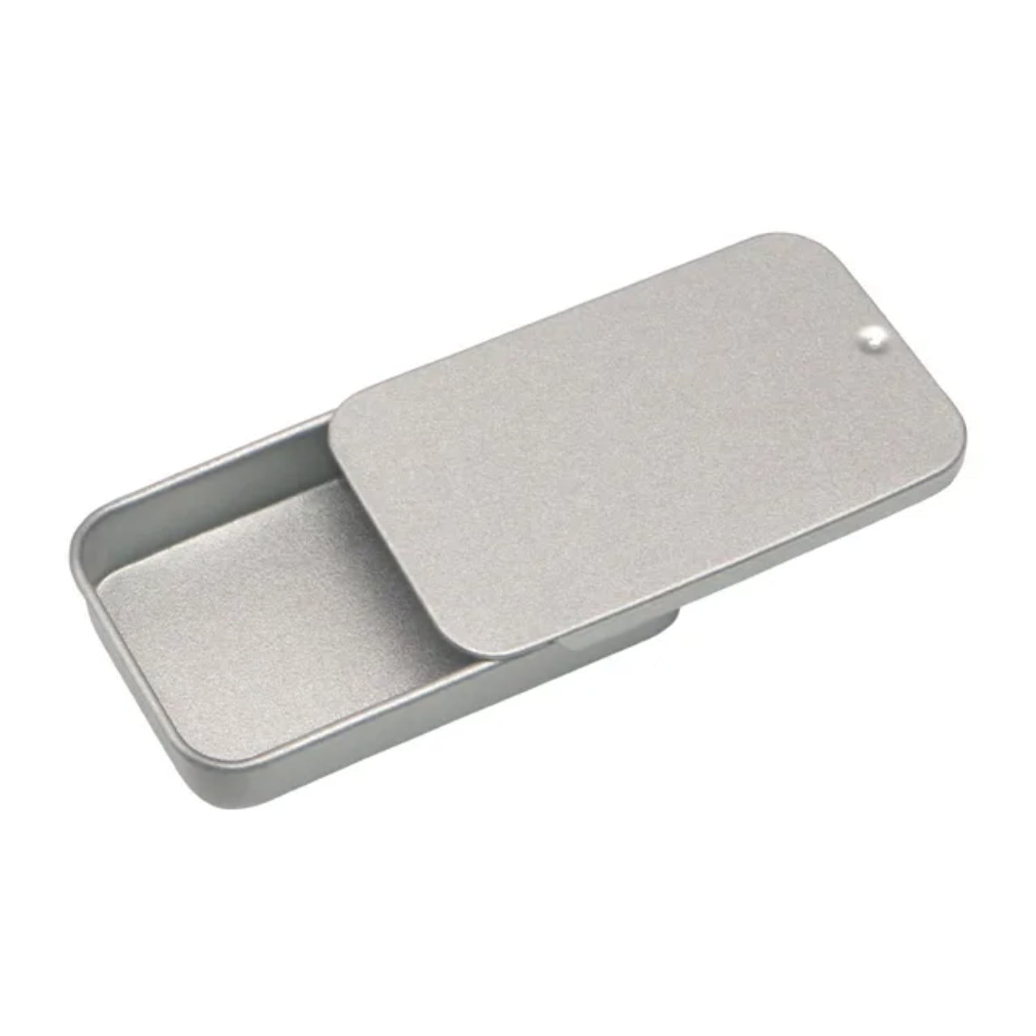 Sturdy Reliable Durable Small Metal Tinplate Tin Container - 1 Piece ...