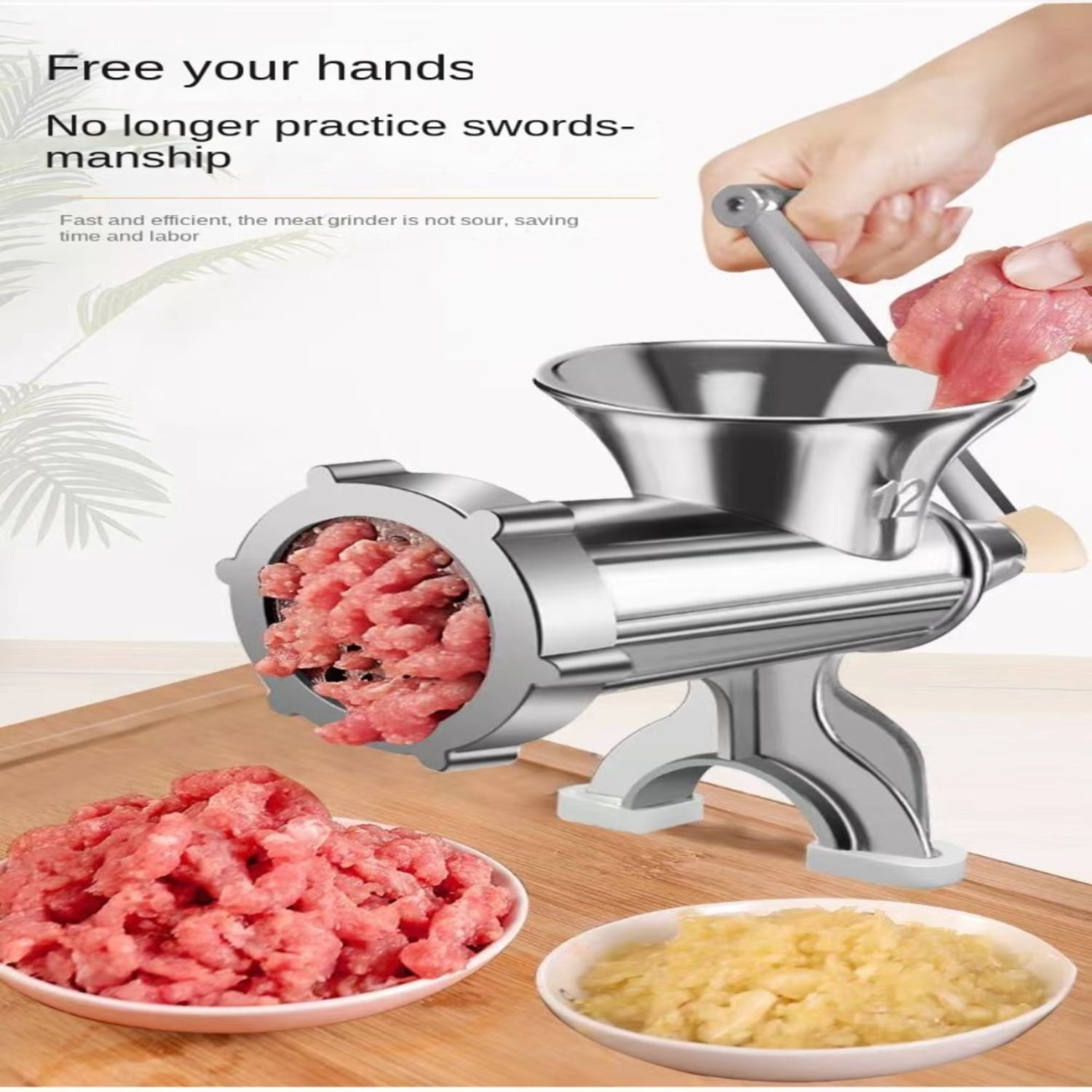 Sturdy Reliable and Durable Heavy Duty Manual Aluminum Alloy Meat ...