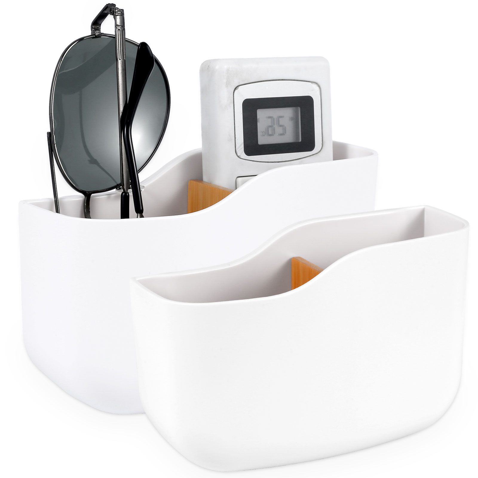 Sturdy Remote Control Holder Wall-Mounted Remote Control Storage ...