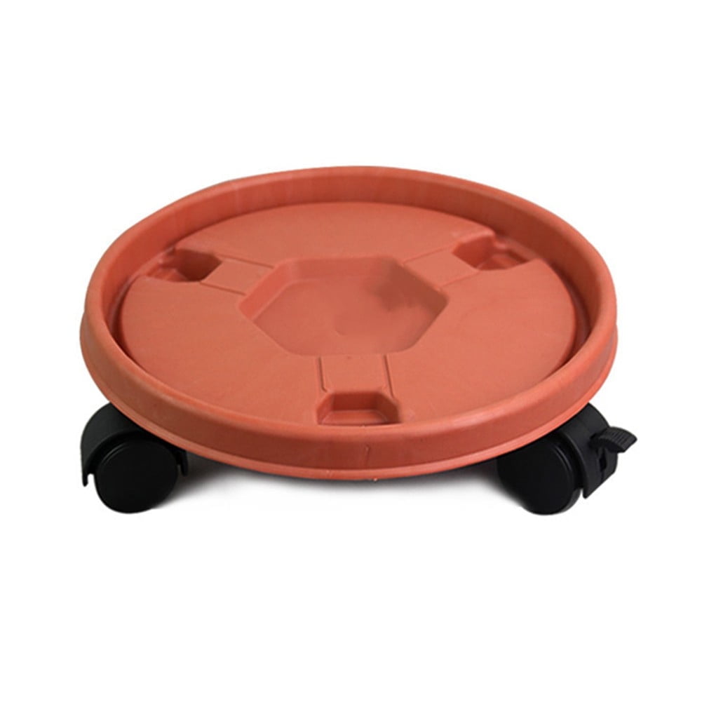 Sturdy Resin Plant Mover with Wheels for Barrels and Large Potted ...
