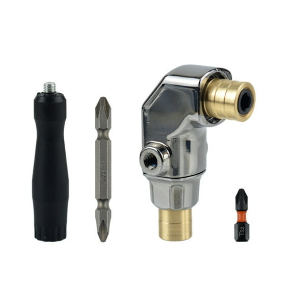 Sturdy Right Angle Drill Adapter Set for Tight Space and Hard to Reach Areas - Walmart.com