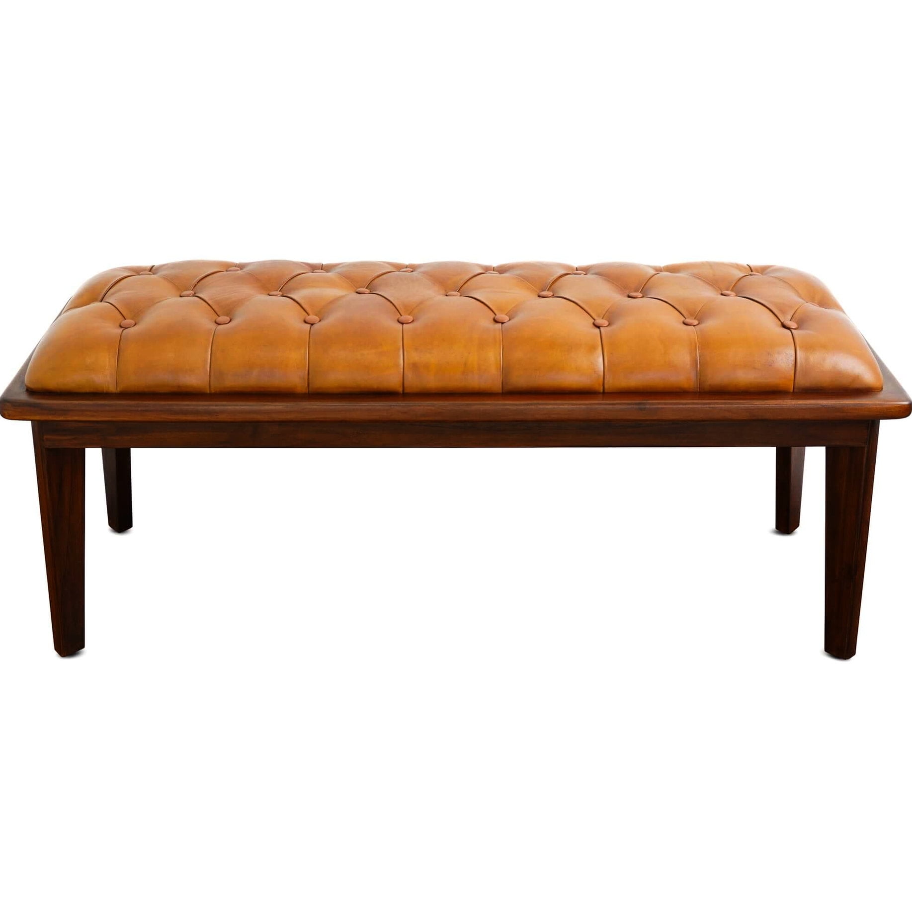 Sturdy Solid Wood Frame & Removable Legs - Tight Space Bench for Easy ...