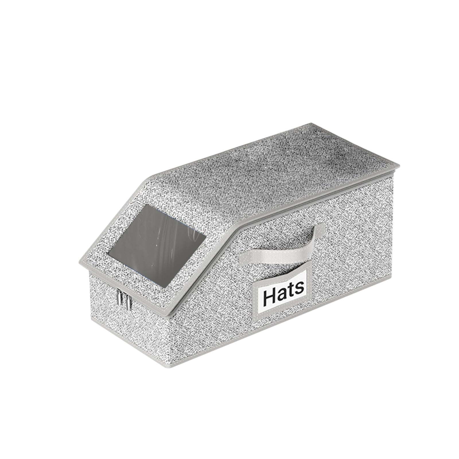 Sturdy Stackable Baseball Cap Storage Organizer Box Front Visible ...