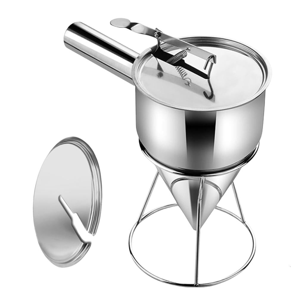 Sturdy Stainless Steel Pastes Funnel Dispenser Funnel Perfect For ...