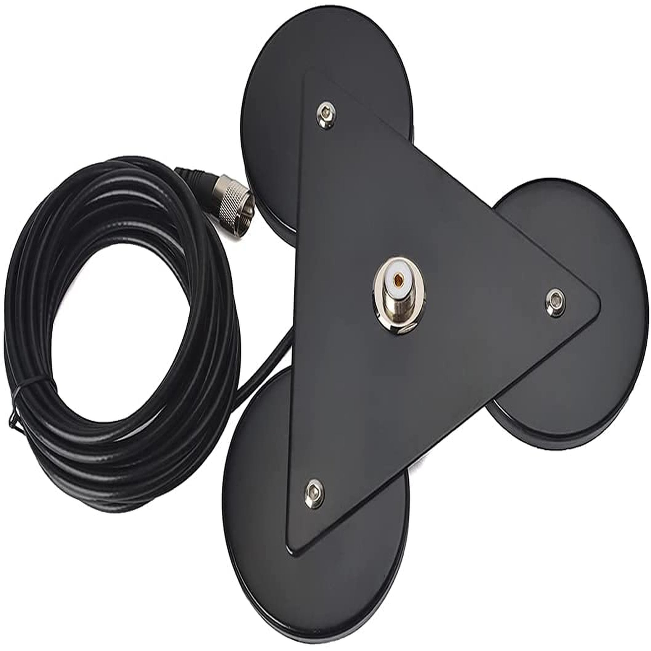 Sturdy Triangle Magnet Mount Base with 16.4ft RG58 Coaxial Cable ...