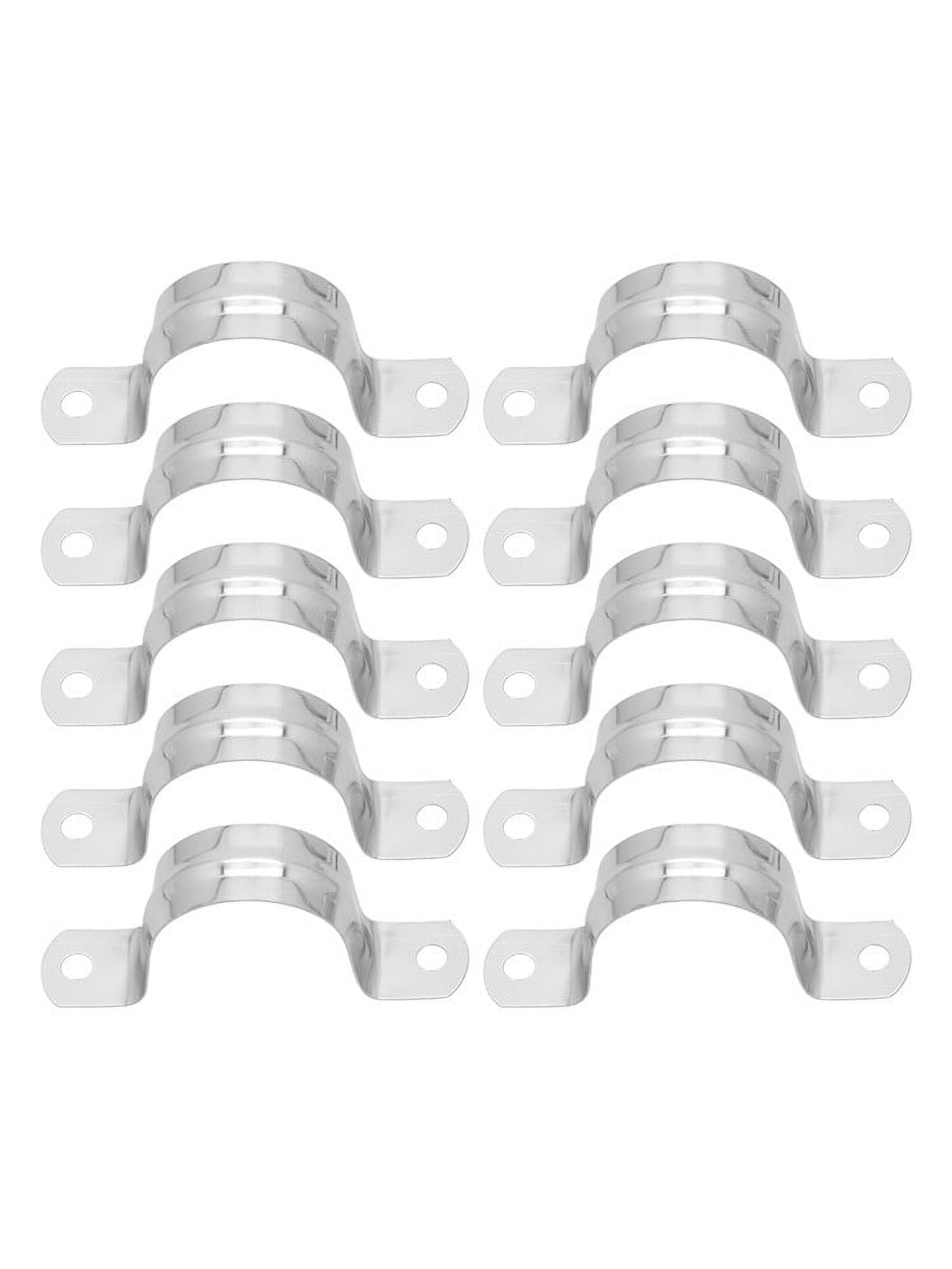 Sturdy U Shape Pipe Clamp Set Corrosion Resistant 304 Stainless Steel ...