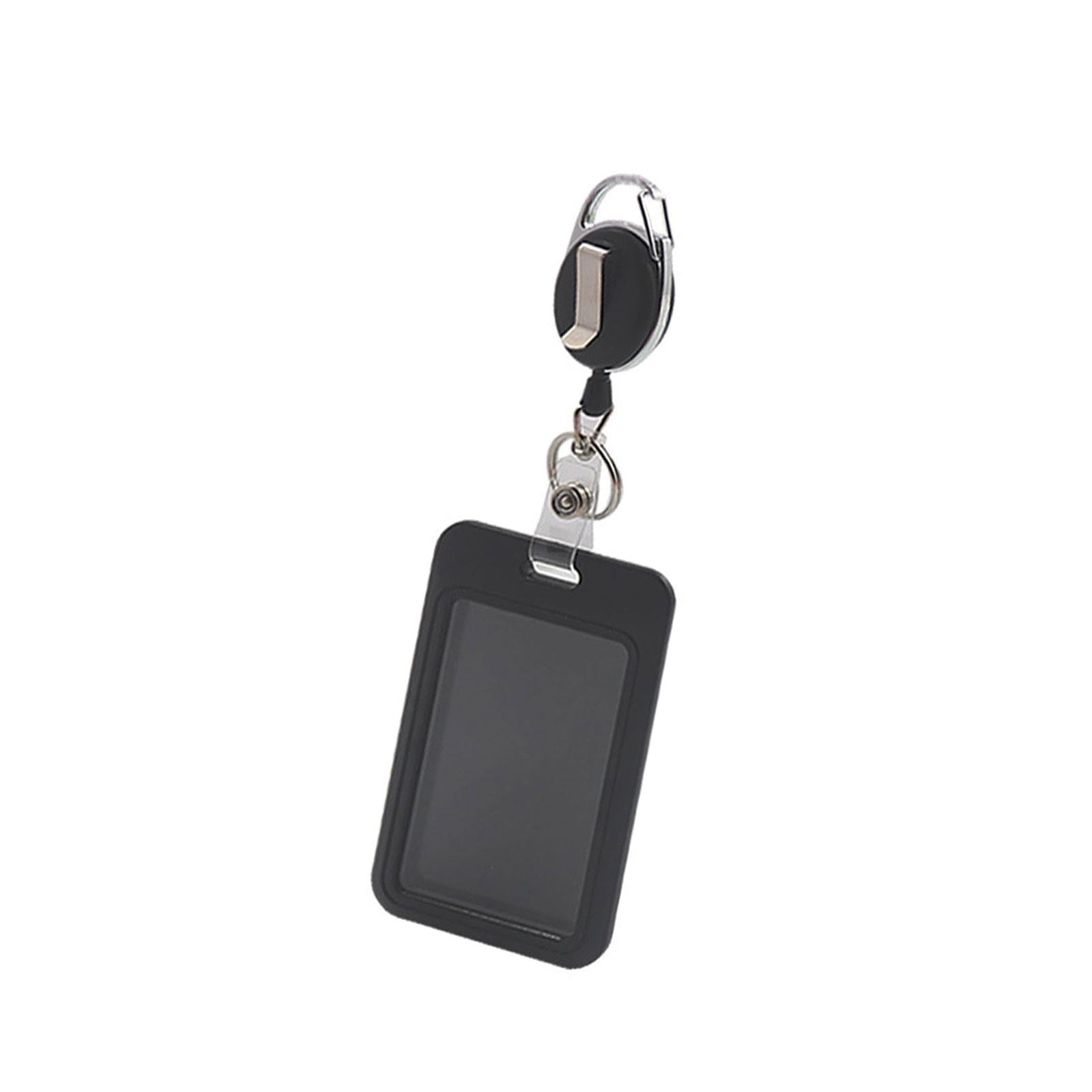Sturdy Vertical IDs Badge Holder with Retractable Reel Convenient for ...