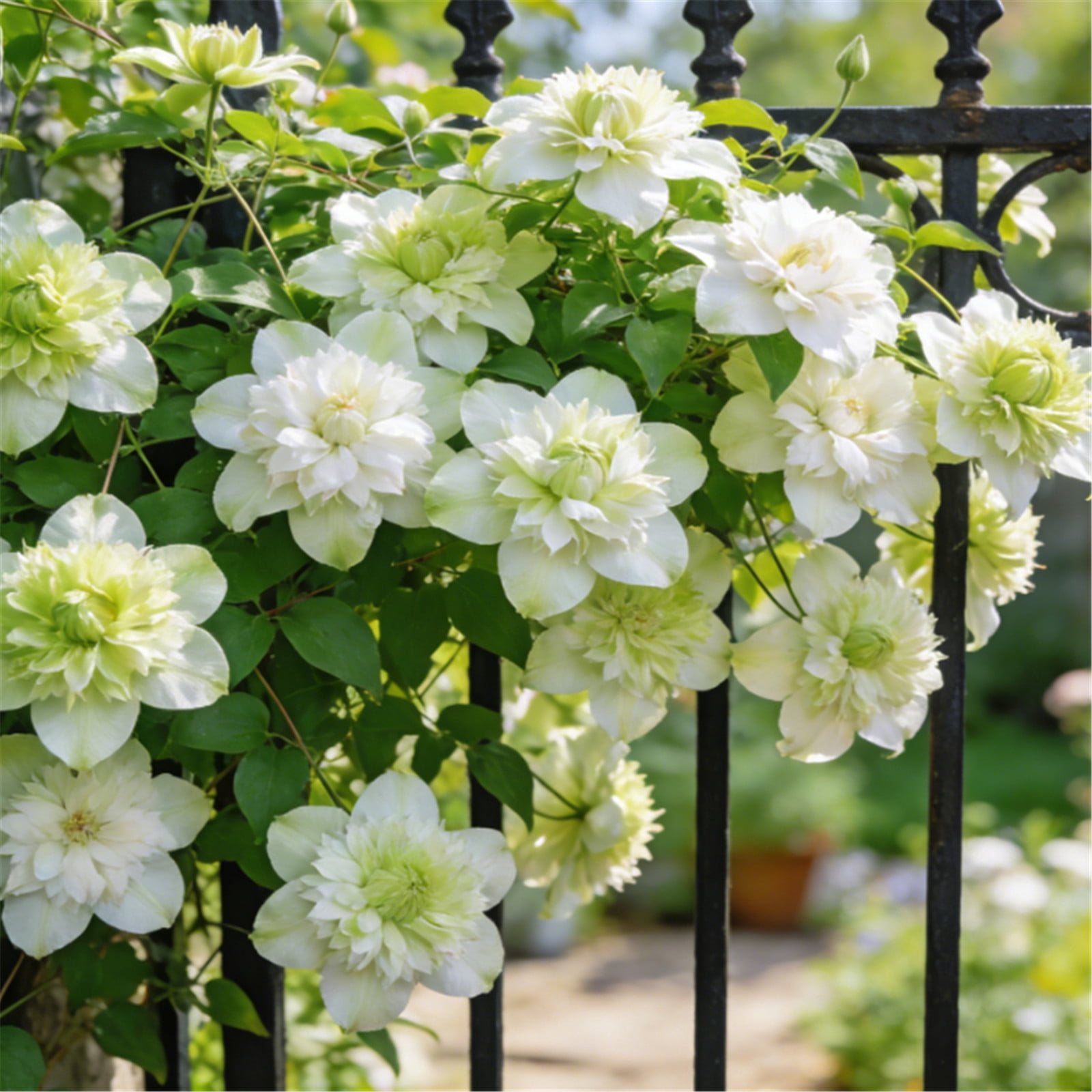 Sturdy heat-proof clematis – Lofty upright stalk – Recurrent annual ...