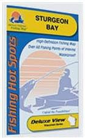 Sturgeon Bay Fishing Map (Wisconsin Series) - Walmart.com