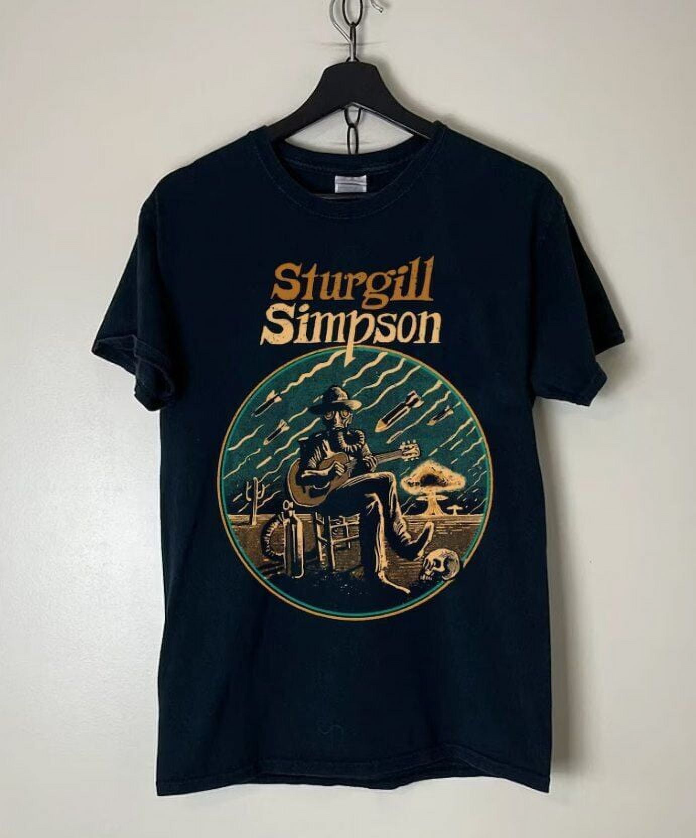Sturgill Simpson Guitar Vintage T shirt, Sturgill Simpson High Top ...