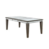 Sturgis Contemporary Style Dining Table, Gray - Walmart.com