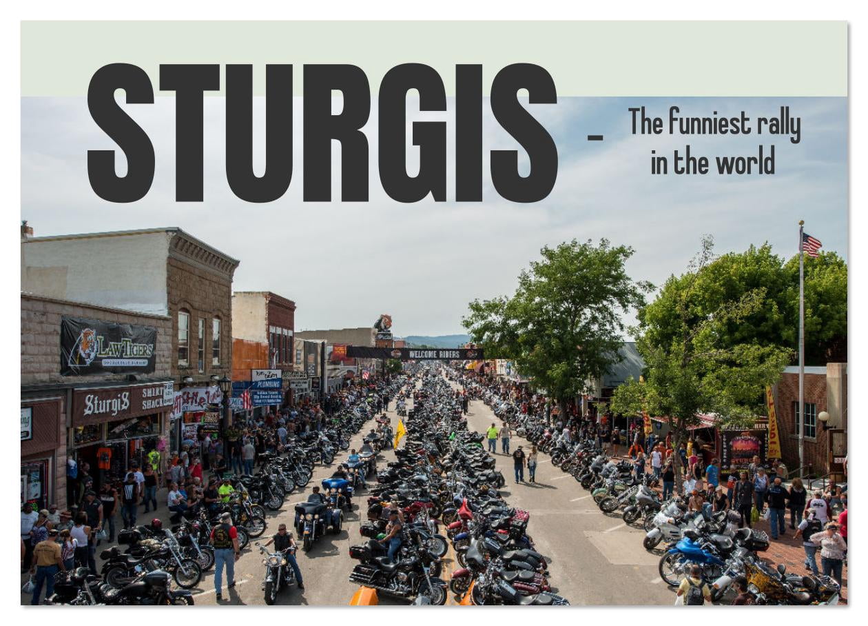 Sturgis - The funniest rally in the world (Monthly Wall Calendar 2026 ...