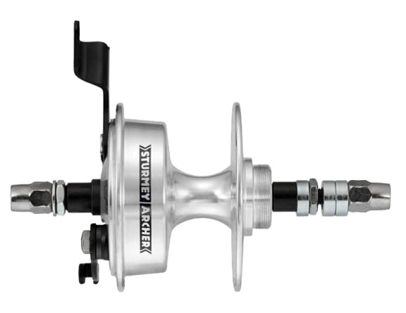Sturmey Archer x-RD Singlespeed Drum Brake Hub 36h Silver - Walmart.com