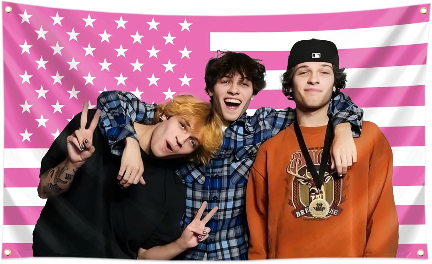 Sturn-iolo Trip-lets Flag 3x5 Ft Funny Flags with Brass Grommets for ...