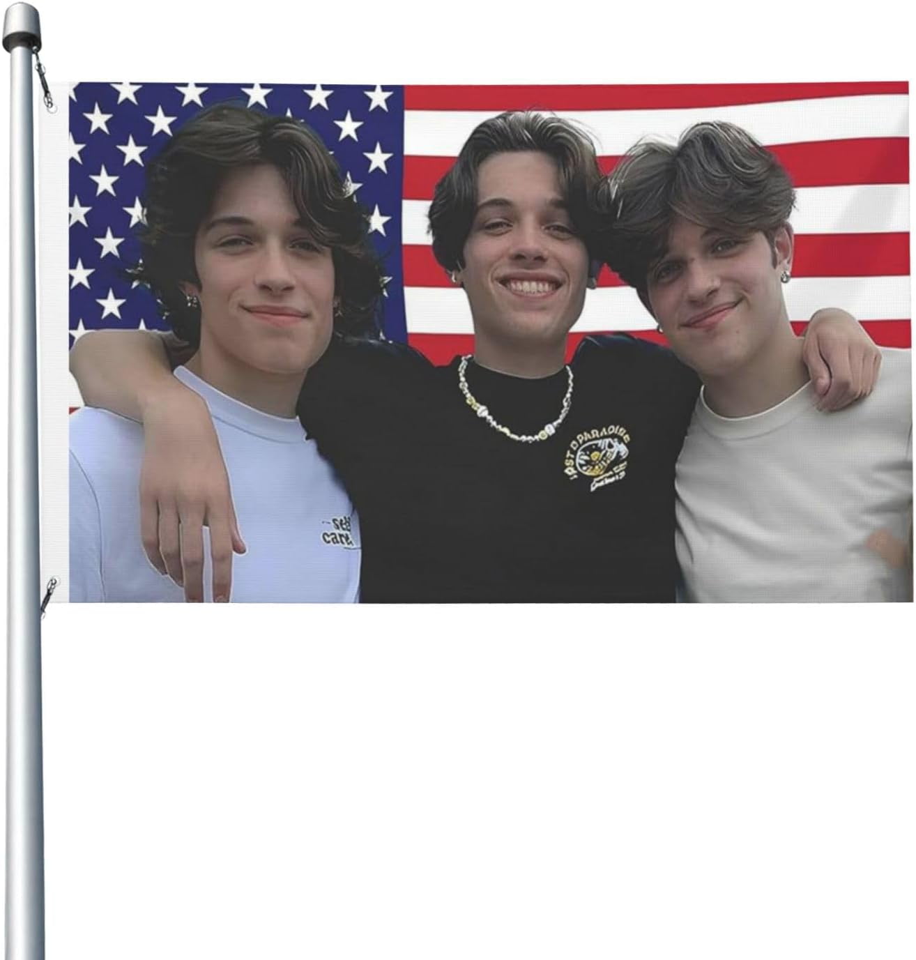 Sturniolo Artist Triplets Flag 3x5 Ft Outdoor Flag Double Sided Flag ...