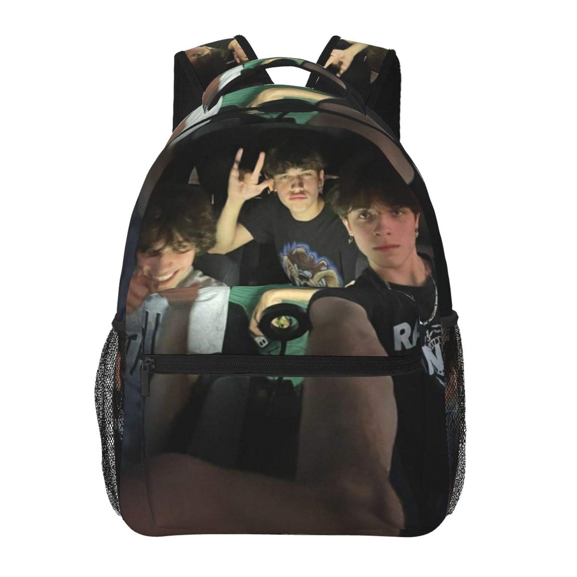 Sturniolo Brothers Triplets Backpack Lightweight Casual Daypack 15.7 ...