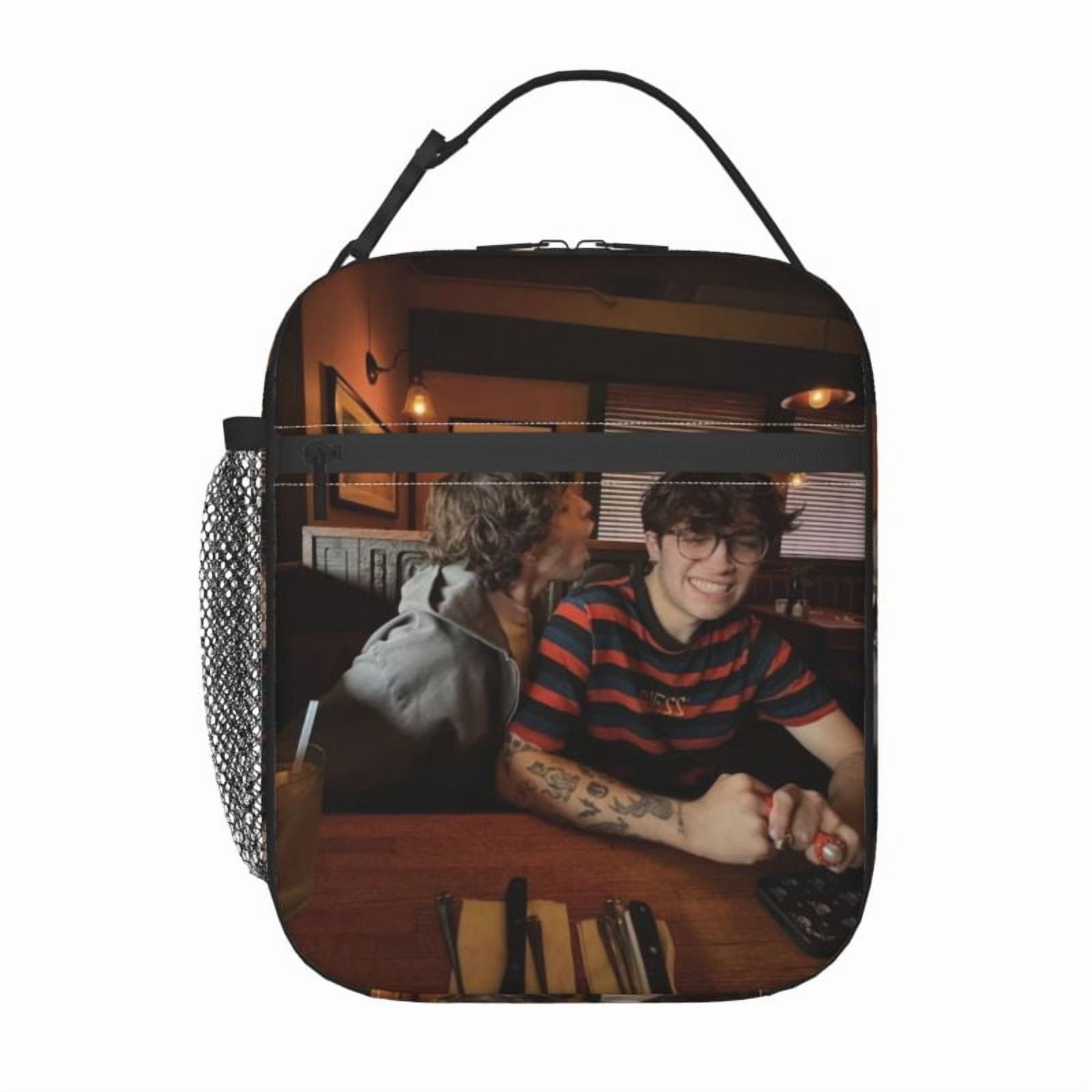 Sturniolo Brothers Triplets Insulated Lunch Box with Padded Handle and ...