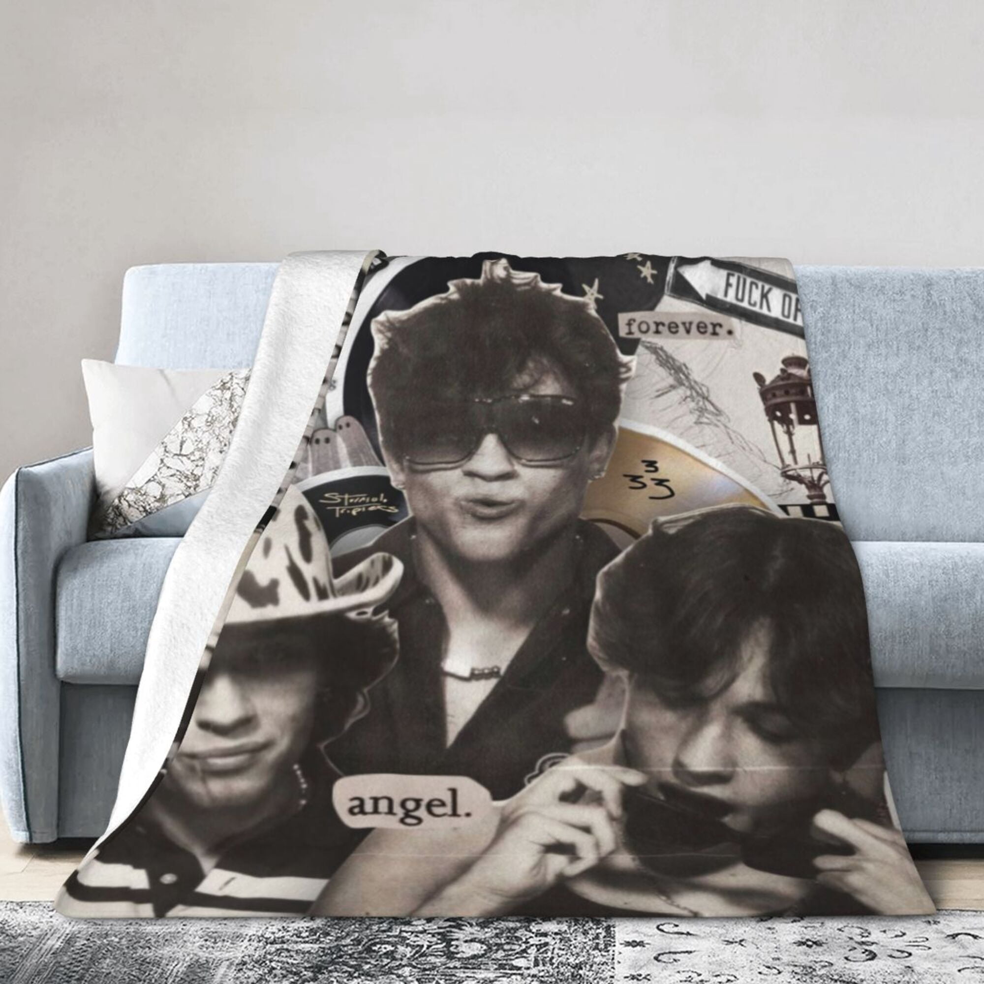 Sturniolo Triplets Blanket Throw Bedding Room Decor Flannel Blankets ...