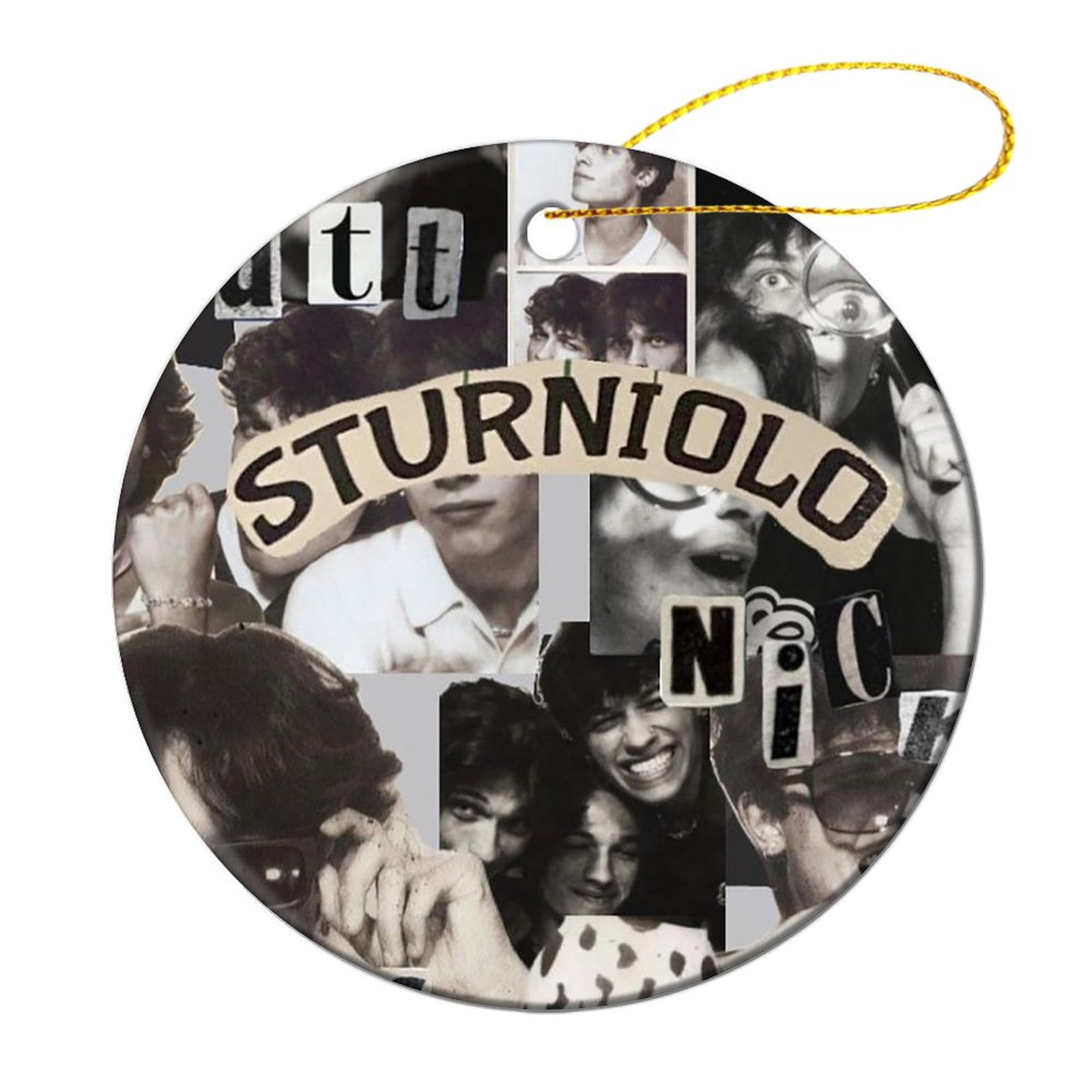 Sturniolo Triplets Christmas Ornament - Christmas Round Ceramic ...