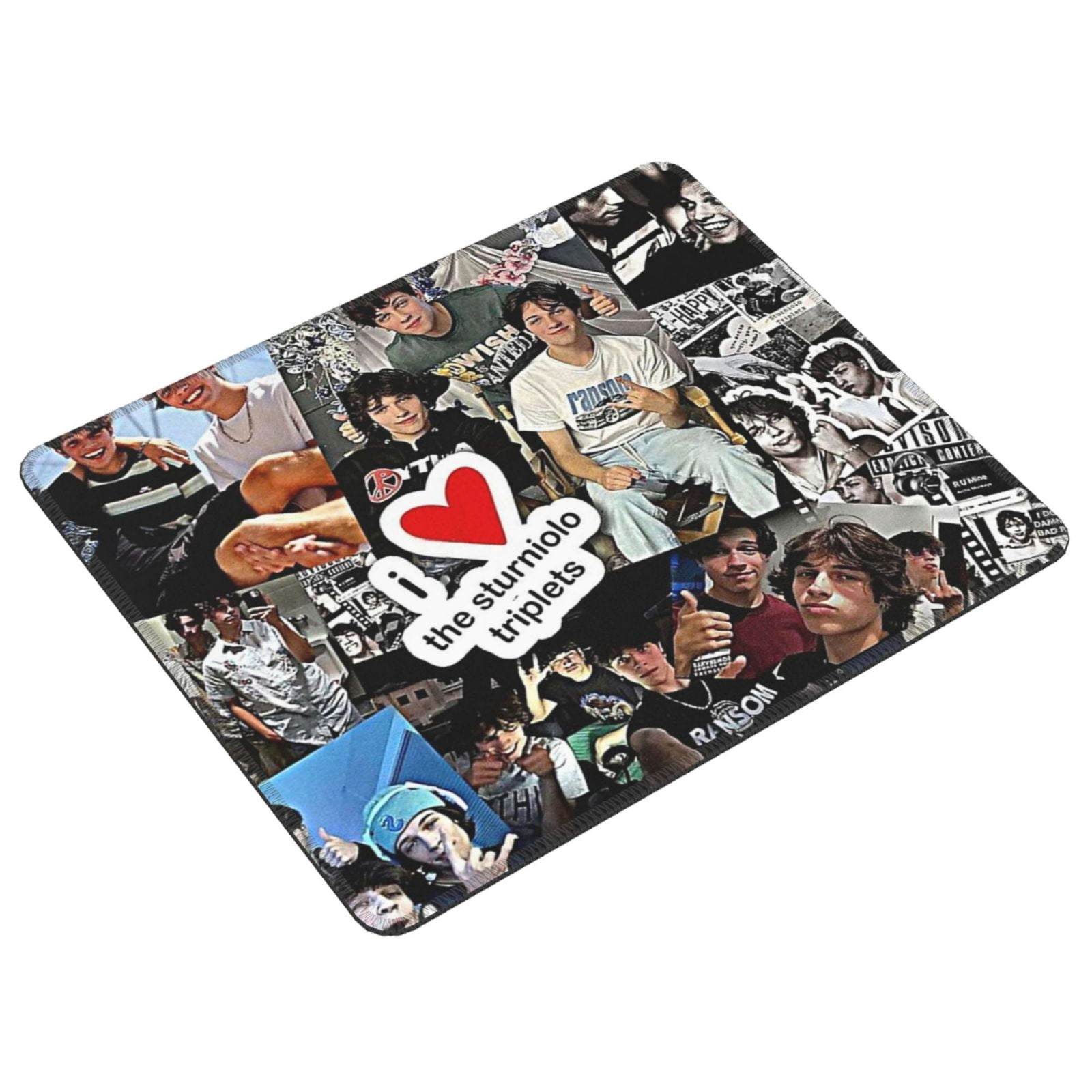 Sturniolo Triplets Computer Mouse Mat with Anti-Slip Rubber Base Anti ...