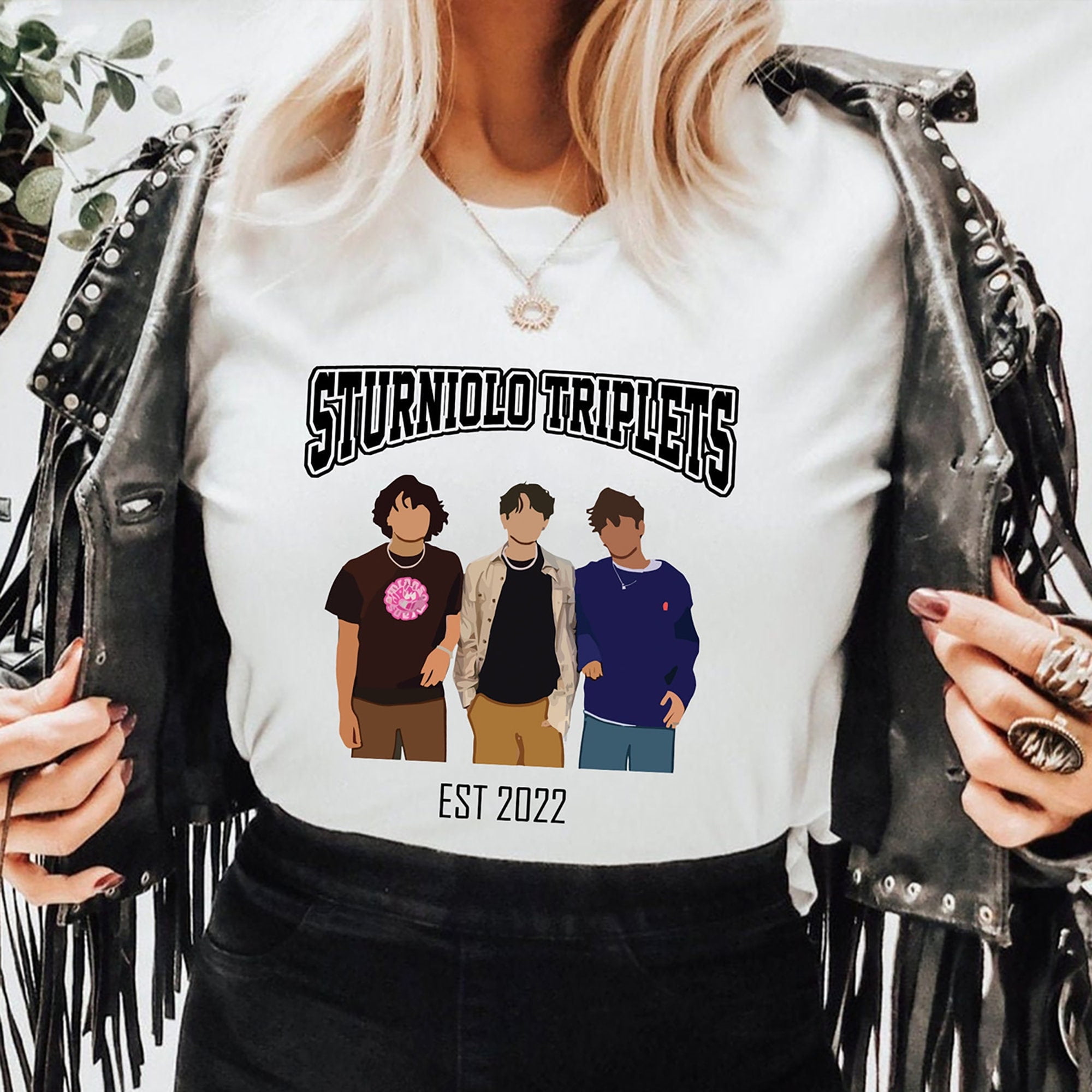 Sturniolo Triplets Est. 2022 T-shirt, Sturniolo Triplets Group Shirt ...