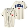 Sturniolo Triplets Fresh Love Merch Baseball Jersey Short Sleeve Shirts ...