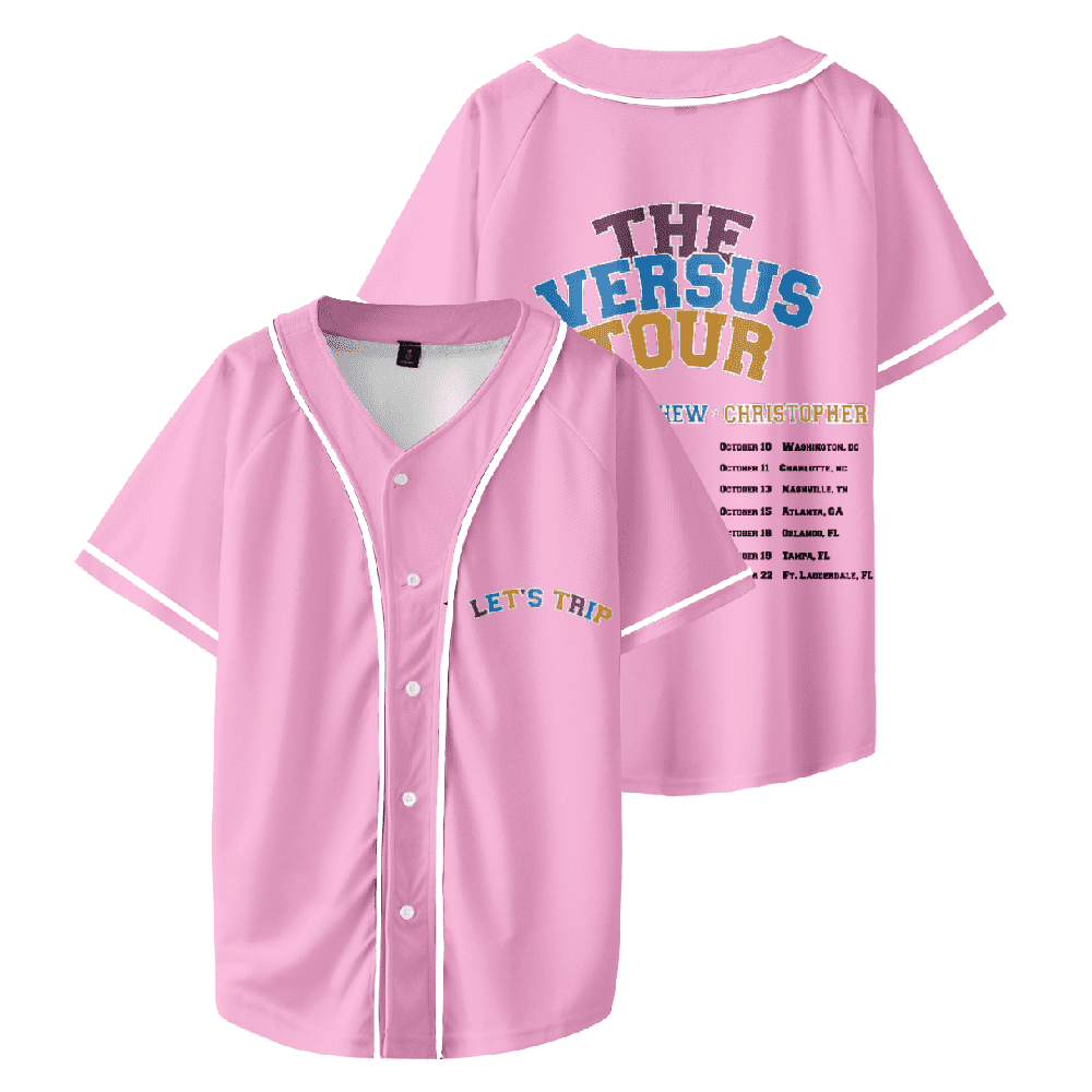 Sturniolo Triplets Jersey Jacket Let's Trip Arch Tour New The Versus ...
