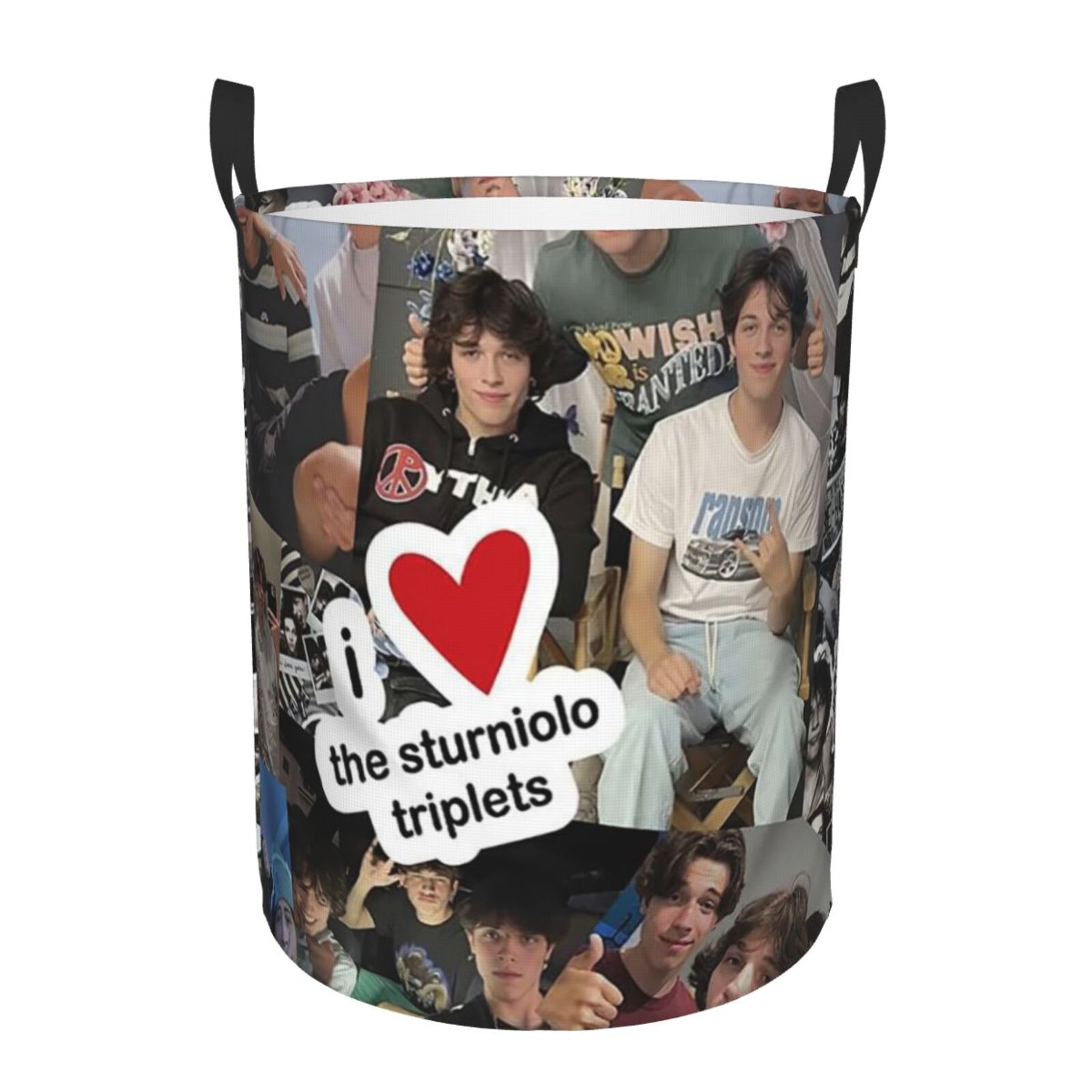 Sturniolo Triplets Laundry Basket, Waterproof Laundry Hamper ...